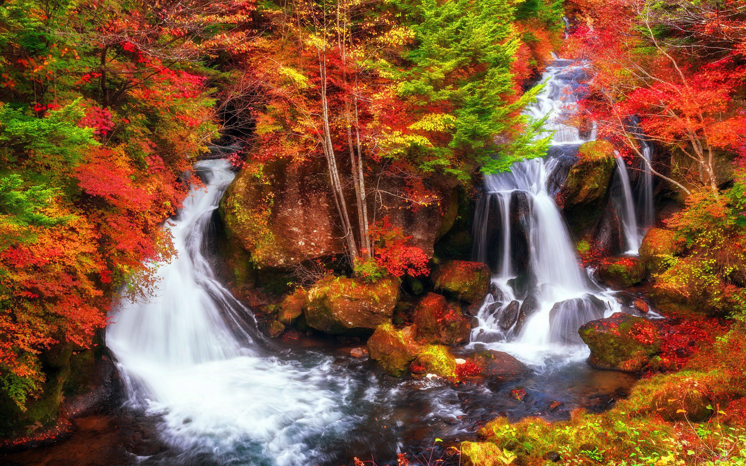 waterfalls-colorful-foliage-rocks-autumn-trees-lovely-beautiful ... waterfalls-colorful-foliage-rocks-autumn-trees-lovely-beautiful ...